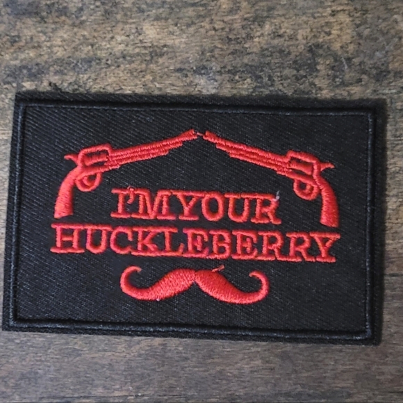 Accessories | 313 Im Your Huckleberry Tombstone Western Embroidered Iron On Morale Patch | Poshmark